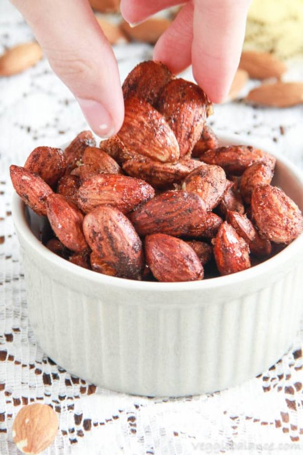 Easy & TastySpiced Almonds Recipe