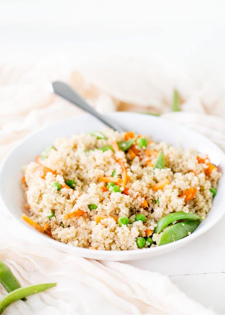 Insanely Tasty Vegetable Fried Quinoa Recipe