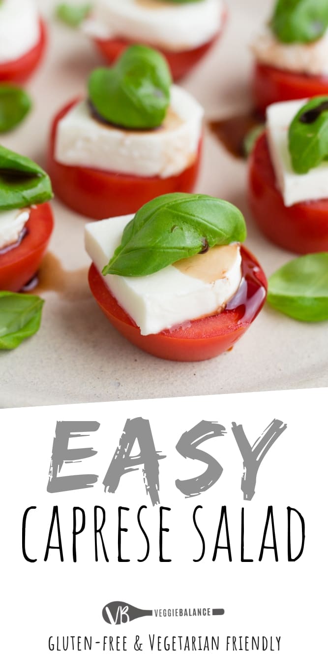 Healthy & Delicious Easy Caprese Salad Recipe